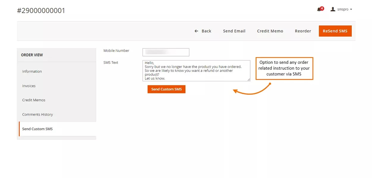 Magento 2 SMS Notification Pro by themagecomp | CodeCanyon